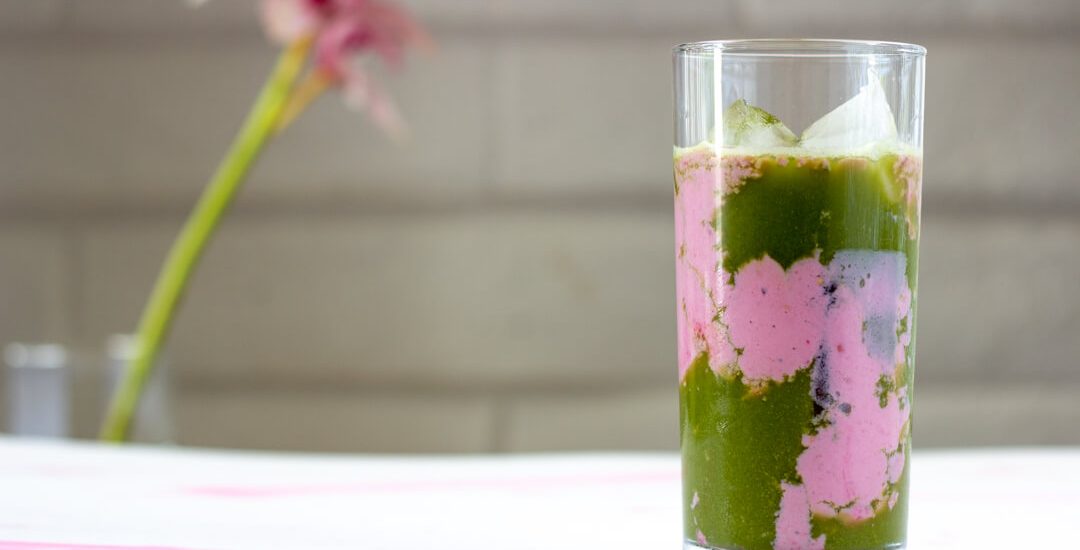 Matcha Rose Latte - Delicious Not Gorgeous