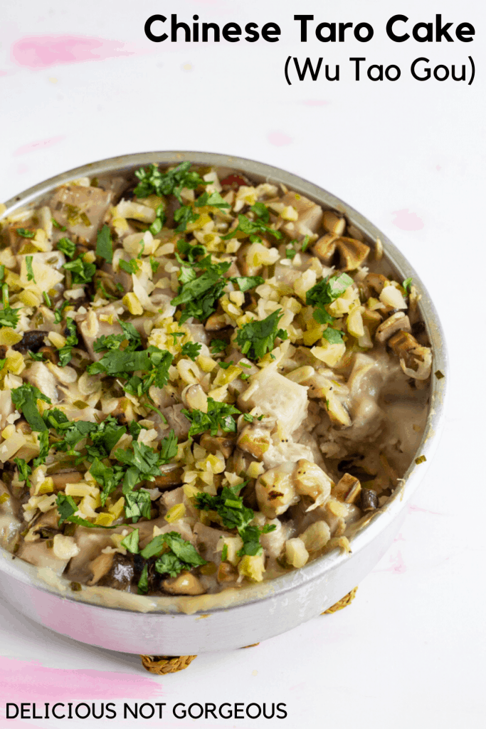 Taro Cake - Wu Tau Gou Recipe - Delicious Not Gorgeous