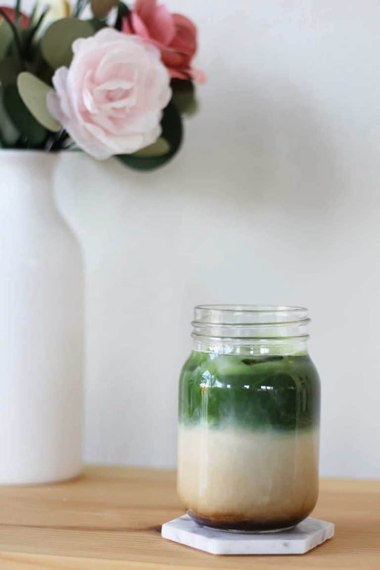 Matcha Espresso Drink Recipe - Delicious Not Gorgeous