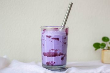 Ube Milkshake Recipe - Delicious Not Gorgeous