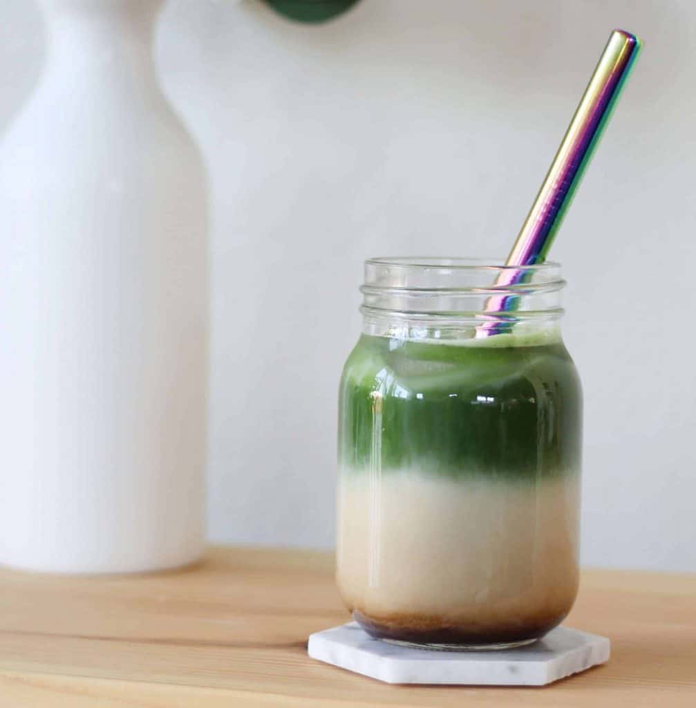 Matcha Espresso Drink Recipe - Delicious Not Gorgeous