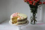 Lychee Rose Cake - Delicious Not Gorgeous