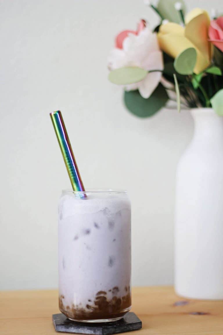 Taro Milk Tea - Delicious Not Gorgeous