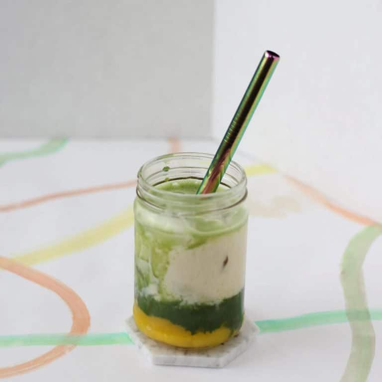 Matcha Espresso Drink Recipe - Delicious Not Gorgeous