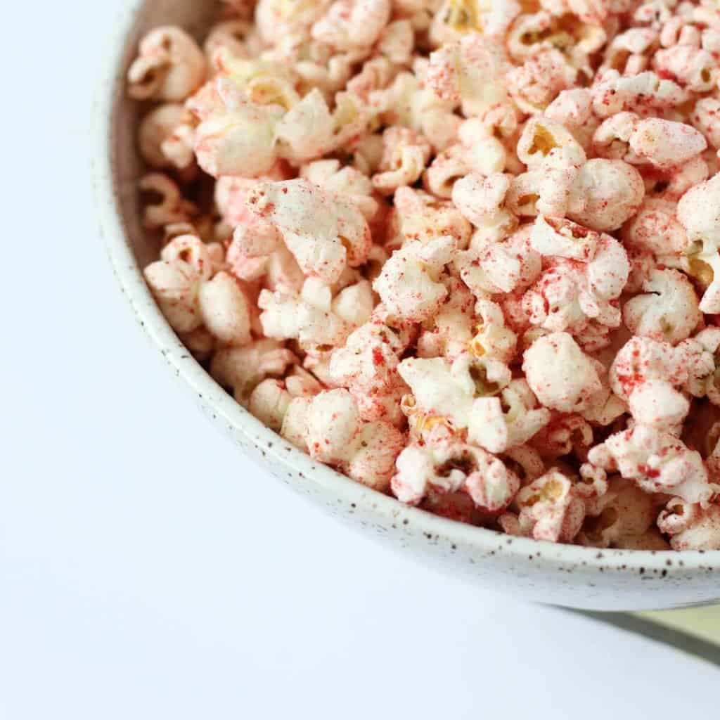 Strawberry Popcorn - Delicious Not Gorgeous