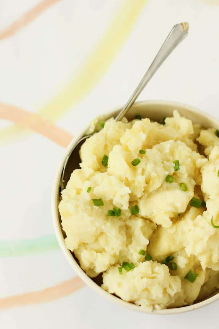 Almond Milk Mashed Potatoes - Delicious Not Gorgeous