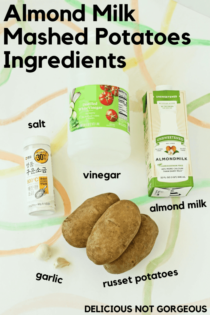 Almond Milk Mashed Potatoes - Delicious Not Gorgeous