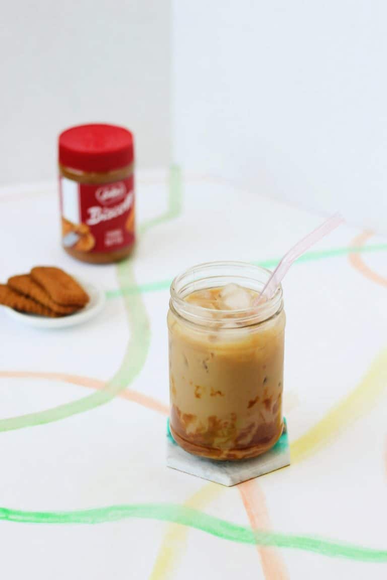 Biscoff Latte - Delicious Not Gorgeous