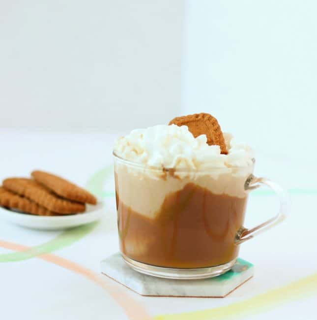 Biscoff Latte - Delicious Not Gorgeous