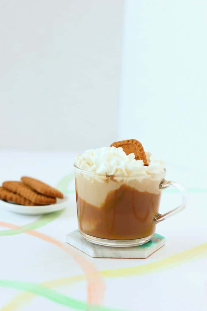 Biscoff Latte - Delicious Not Gorgeous