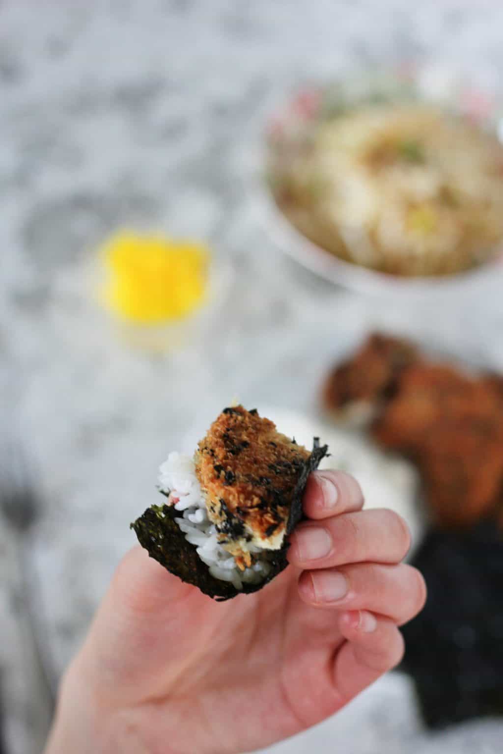 Furikake Chicken - Delicious Not Gorgeous