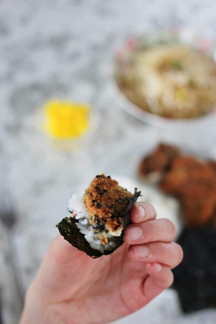 Furikake Chicken - Delicious Not Gorgeous